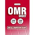 Buy OMR Sheet for all competitive exams - 200 sheets, 200 MCQs each ...