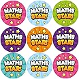 144 Maths Star Reward Stickers For Children, Teachers & Parents ...