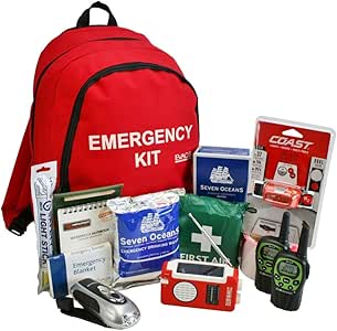 EVAQ8 Grab Bag Emergency Pack: Amazon.co.uk: Office Products