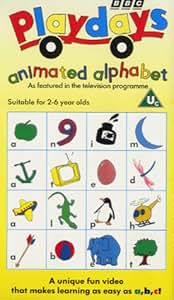 Playdays - Animated Alphabet [VHS] [1988]: Ricky Diamond, Trish Cooke ...
