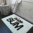 Mooky Mats Nice Bum Bath Mat Non-Slip 50 x 80cm - Tufted Slogan ...