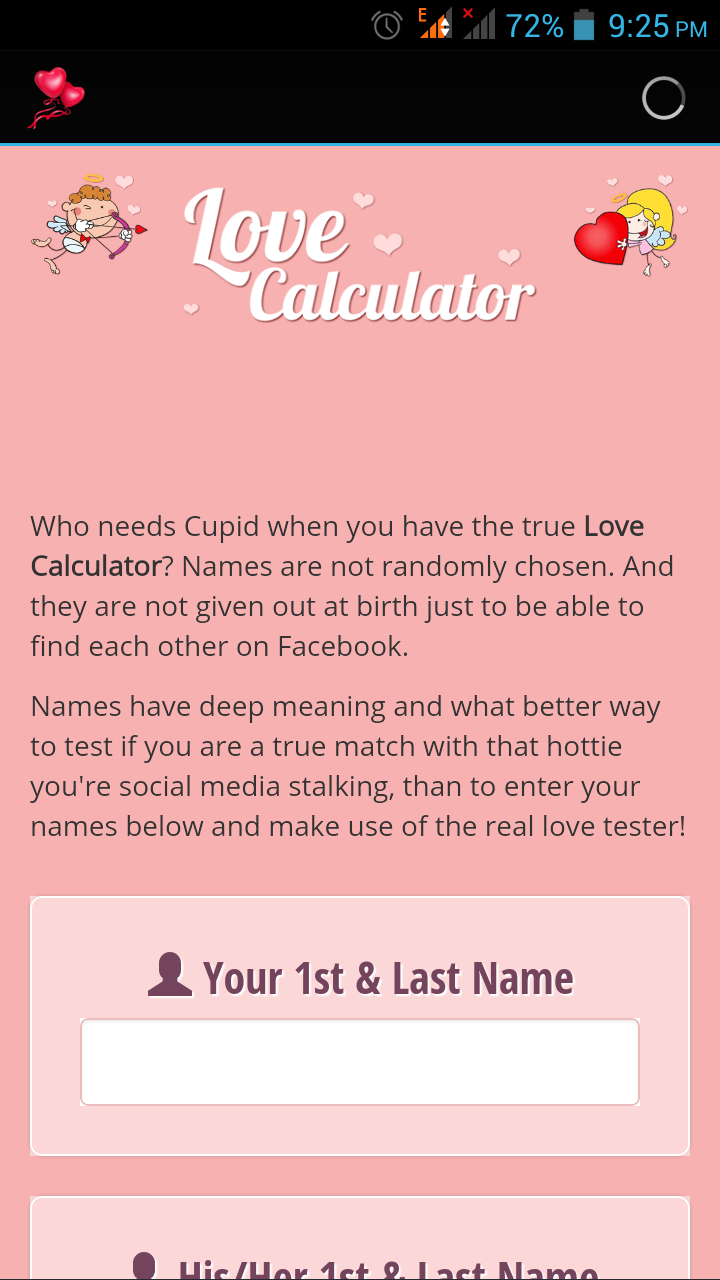 Love Calculator : Amazon.co.uk: Apps & Games