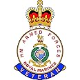 Royal Marines Veteran Commando Cap Badge Car Window Sticker - British ...
