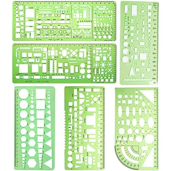 1:50 1:100 échelle Trace Gabarit Conception Planification de Jardin ...