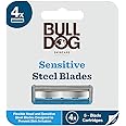 Bulldog Skincare Sensitive Bamboo Razor Blades x4 : Amazon.co.uk ...