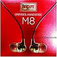 KDM M8 Wired In Ear Earphone with Mic (Transparent) : Amazon.in ...