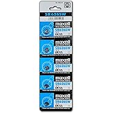 PPI (Pack of 10) Watch Batteries SR626SW 377 1.55V Silver Oxide Battery ...