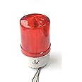 Litost® Revolving- Warning Light with Sound Alarm Buzzer Siren AC 220 ...