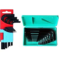 TAPARIA KM9V Allen Key Set (Black) KHI-10V Steel Allen Key Set (Black ...