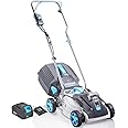 swift 40V 32cm Cordless Lawnmower, Brushless Battery Lawn Mower with 2 ...
