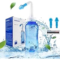 Neti Pot,Sinus Rinse Kit,Neti Pot Sinus Rinse,300ml Neti Pot Sinus ...