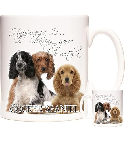 Xicara De Cha Cocker Spaniel