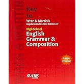 High School Wren and Martin English Grammar and Composition (Regular Edition) + Key to Wren and ...