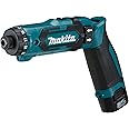 Makita DF012DSE 7.2V Li-ion Pencil Drill Driver Complete with 2 x 1.5 ...