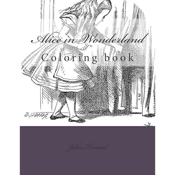Alice In Wonderland Illustraties Kleur