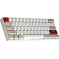 YINDIAO T8 60% Mechanical Gaming Keyboard,68 Keys TKL Compact Layout ...