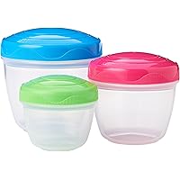 Sistema TO GO Snack 'n' Nest Food Storage Containers | 150 ml, 305 ml ...