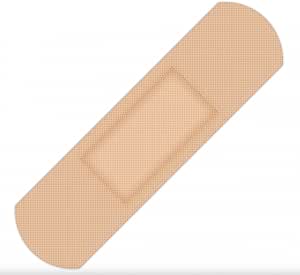 110pk Assorted Washproof Plasters | Includes 60 Small Plasters, 20 ...