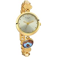 Titan Women Metal Raga Mots of Joy Analog Rose Gold Dial Watch ...