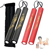 ieasky 2 Pair Practical Foam Nunchucks Portable Training Nunchuck ...