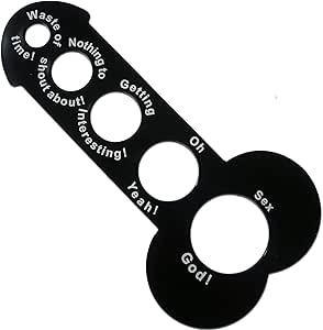New Novelty Penis Meter 23.5cm Hen Stag Night Fun Gift: Amazon.co.uk ...