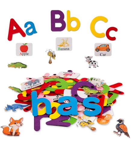 ABC Letters Felt Set WATINC 151-Piece Felt Board Alphabet Set - Wall ...