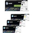 HP 220X High Yield Black + 220A Cyan, Magenta, Yellow Standard Original ...
