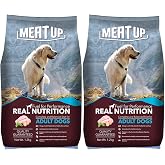 Meat Up Puppy Chicken Flavour Dry Dog Food, 1.2 kg (Buy 1 Get 1 Free ...
