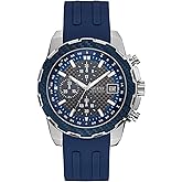 Guess Herren Chronograph Quarz Uhr mit Silikon Armband W0864G2 : Amazon ...