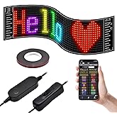 Leadleds 26.2"x8.5" Scrolling LED Sign, Flexible USB 5V Full Color ...