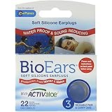 BioEars Soft Silicone Earplugs with ACTIValoe. Premium silicone ...
