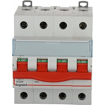 Legrand DX 3 63-Amp 4-Pole MCB Isolator 406520: Amazon.in: Home Improvement