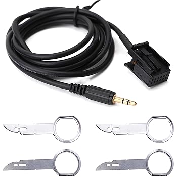 Ford Fiesta Audio Adaptor Kit with AUX Input Connector Kit for 2005-08 ...