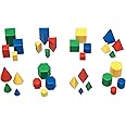 Learning Resources Mini Relational GeoSolids - 32 pieces : Amazon.co.uk: Toys & Games