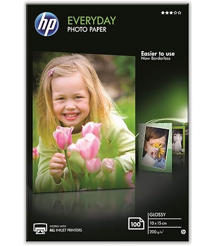 Inkjet Photo Paper CANLENPK 5x7 Inch Glossy Photo Paper - 100 Sheets ...