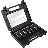 Trend 12 Piece Router Cutter Starter Set, 1/4 Inch Shank, Tungsten ...