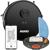 AGARO Alpha Robot Vacuum Cleaner, Brush, Dry Vacuum & Wet Mop ...