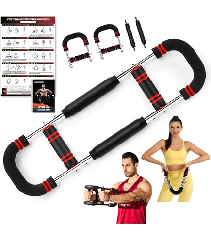 Home Gym Equipment Chest Workout Twister Arm Trainer: 40-100lb ...
