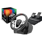 Maxx Tech Pro Racing Wheel Kit (PC, Switch, PS4, XBX) : Amazon.co.uk ...