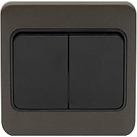 Schneider Electric Lisse Screwless Deco - Single Wide Rocker 2 Way ...