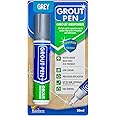 Large Grout Pen Grey - Revives & Restores Stained Tile Grout Leaving a ...