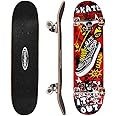 ChromeWheels 31 inch Skateboard Double Kick Skate Board Cruiser ...