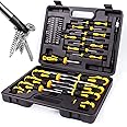 Amartisan 42-piece Magnetic Screwdriver Set with Case, Includs Slotted ...