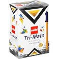 Cello BIC Trimate 50 Ballpoint Pen in Box, 0.7 mm Nib Size, Black ...