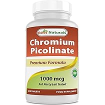 Picolinate De Chrome, 200 µg, 100 Capsules Végétales, 50% OFF