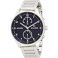 Tommy Hilfiger Mens Multi dial Quartz Watch with Stainless Steel Strap ...