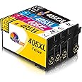 Clorisun 405XXL Ink Cartridges for Epson 405 XXL 405XL Ink for Epson ...