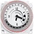 24 Hour Segment Timer Switch, Cycle Timer Socket, Immersion Heater Timer Switch, Mechanical ...