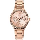 Fossil Jacqueline Analog Rose Gold Dial and Band Women's Stainless Steel Watch-ES3546 : Fossil ...