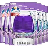 Duck Toilet Cleaner, 3-in-1 Toilet Liquid Rim Block, Cool Mist, 55 ml ...